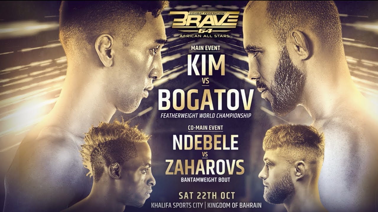 Brave CF 64: Kim vs Bogatov Date, Time, Livestream, Fight Cards ...