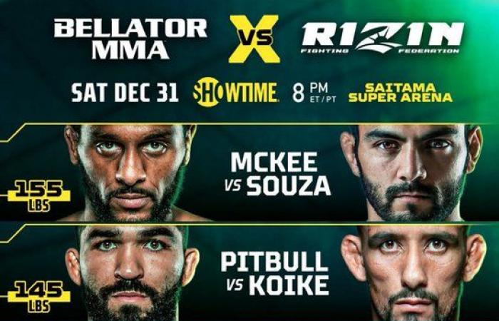Bellator MMA vs Rizin FF: Date & Time, Livestream, Venue, and Fight Cards - SportPaedia