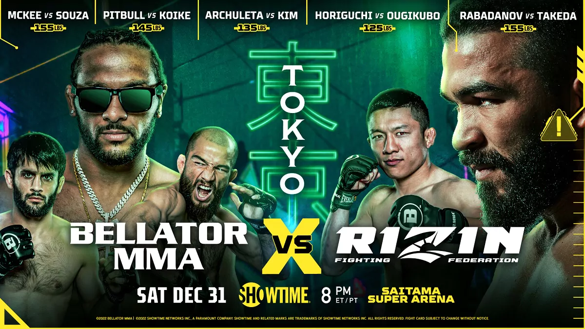 Bellator MMA vs RIZIN FF: Preview and Fight Cards - SportPaedia
